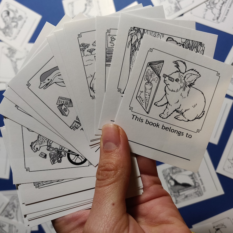 Book Plates Music Themed - Etsy UK