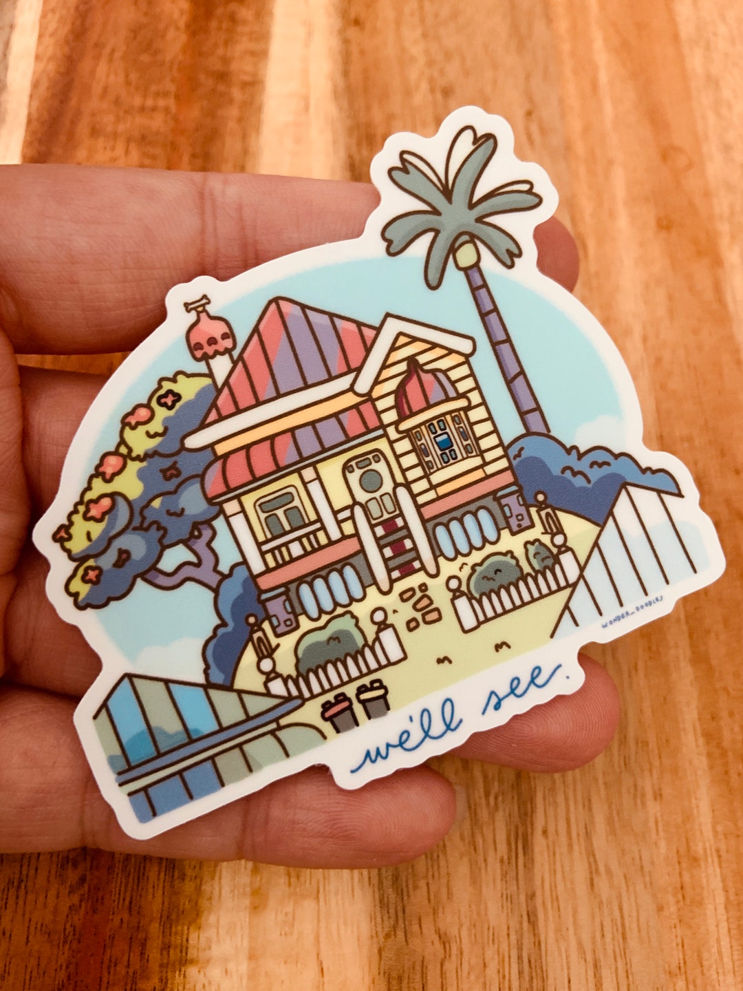 We'll See Sticker - Etsy