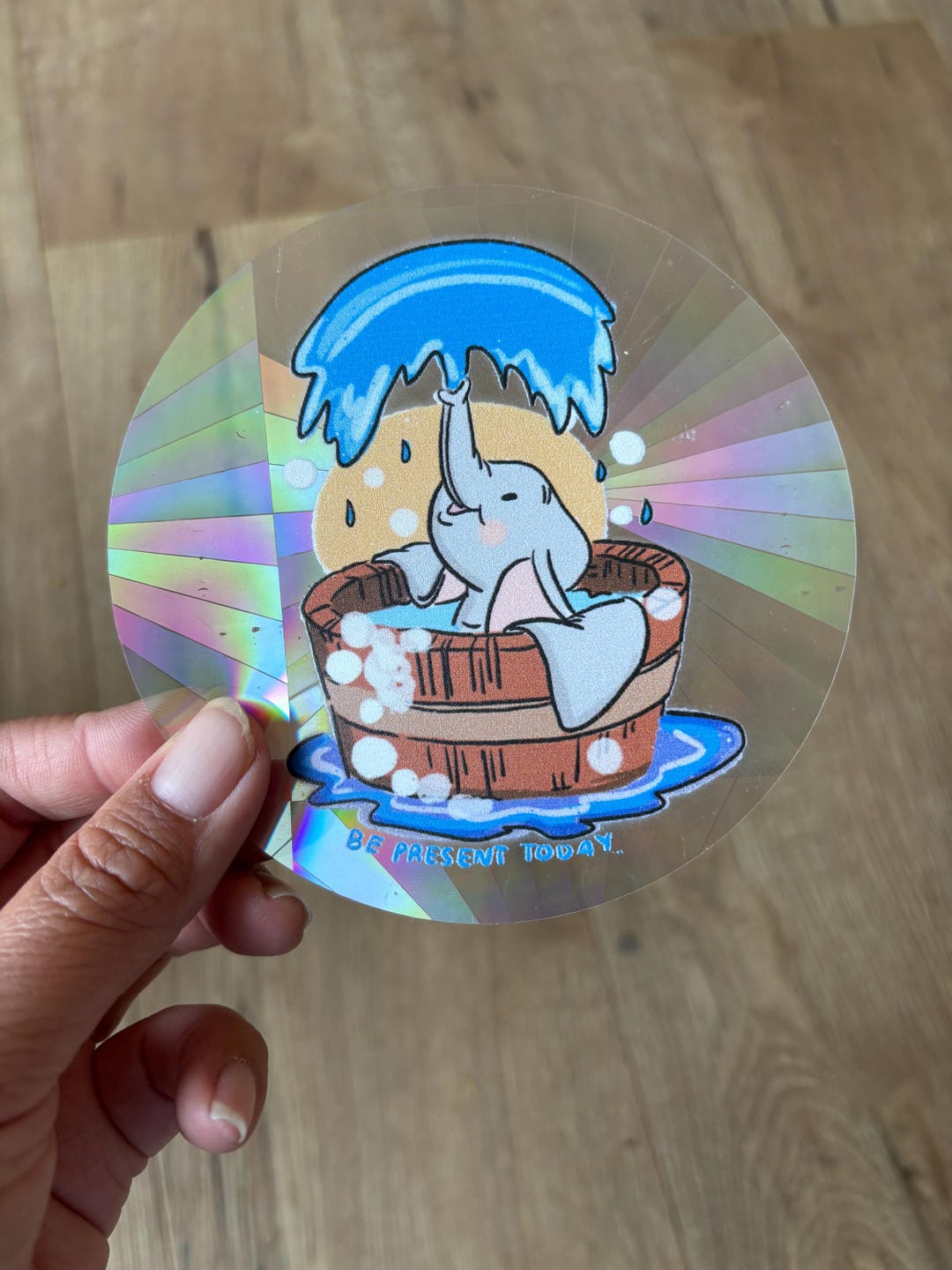 Dumbo Bath Suncatcher - Etsy