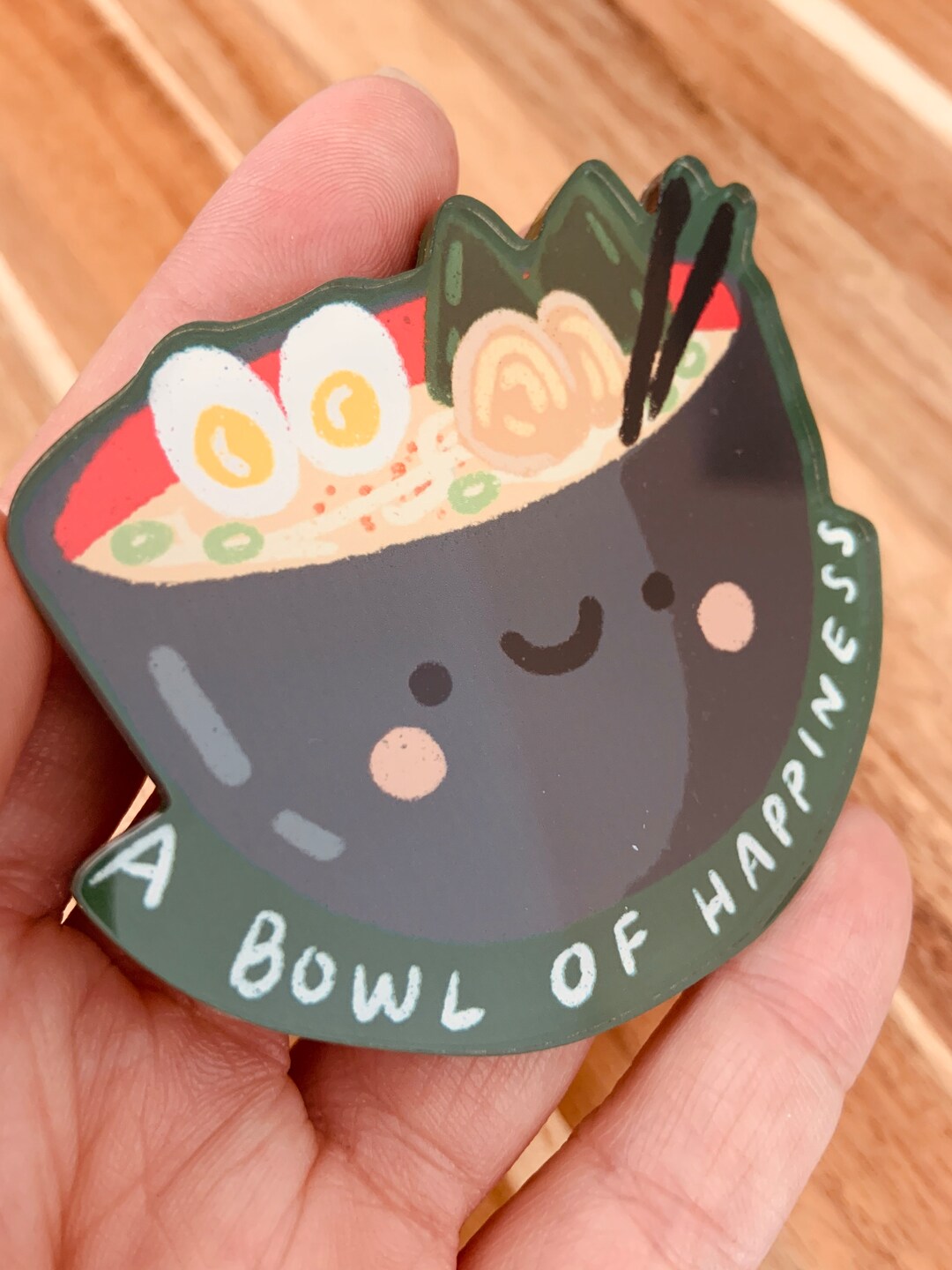 Ramen Acrylic Magnet - Etsy