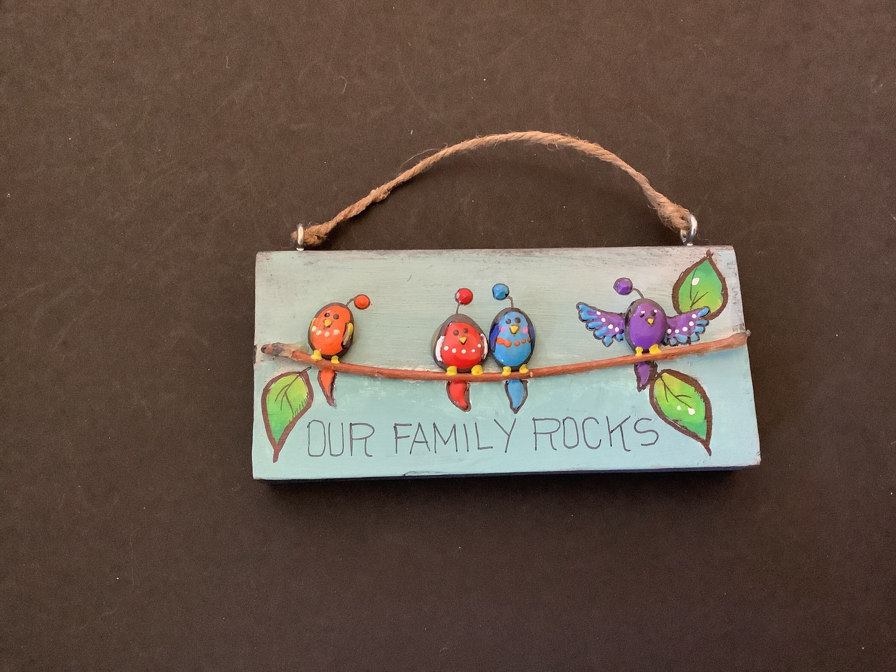 Mis rocas familiares firman 4 - Etsy España