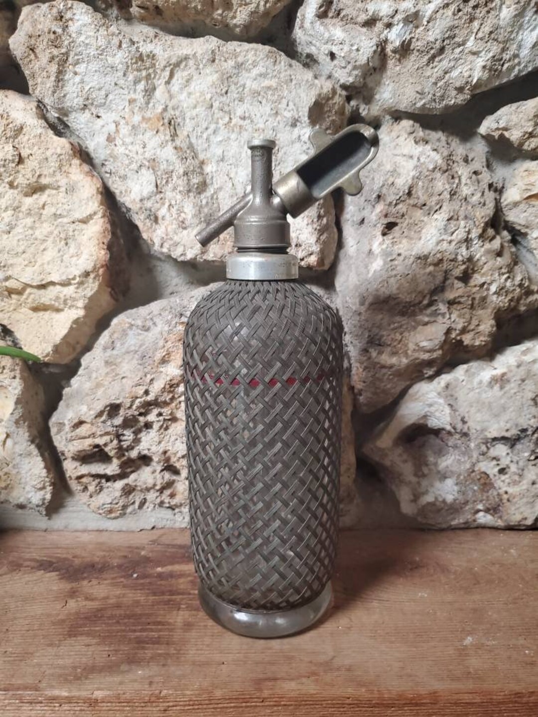 Antique Ca.1910 Aerators Makers Ltd, London Wire Mesh Covered Seltzer ...