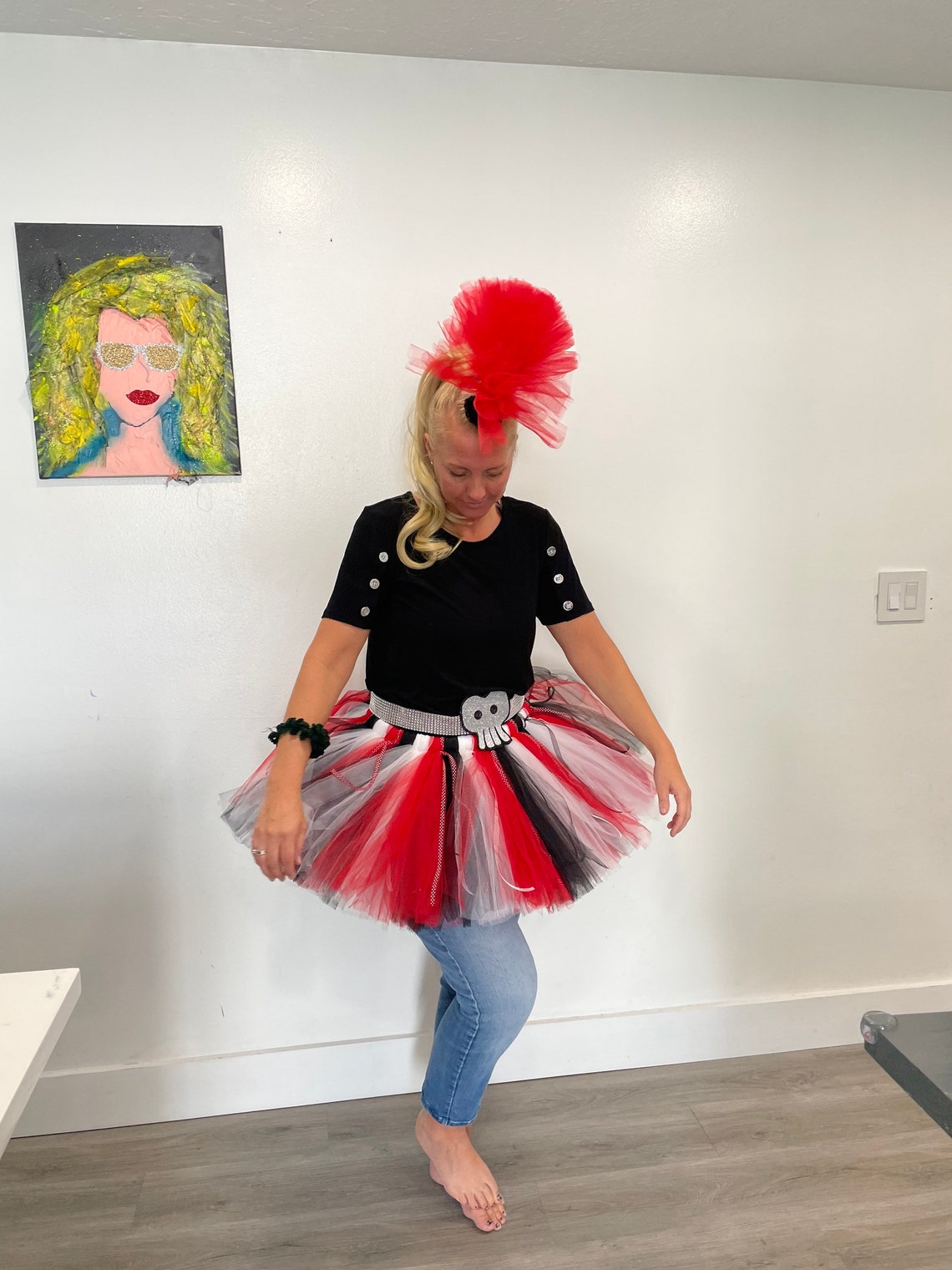 ADULT Inspired Queen Barb World Tour Outfit Costume TUTU Dress | Etsy