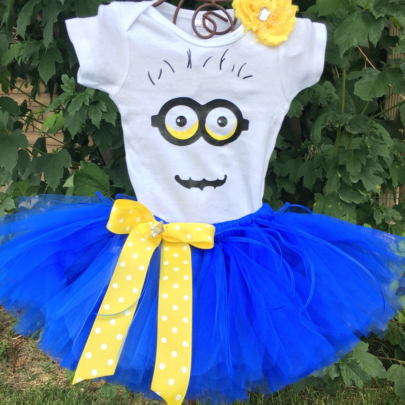 Minion Tutu Dress - Etsy