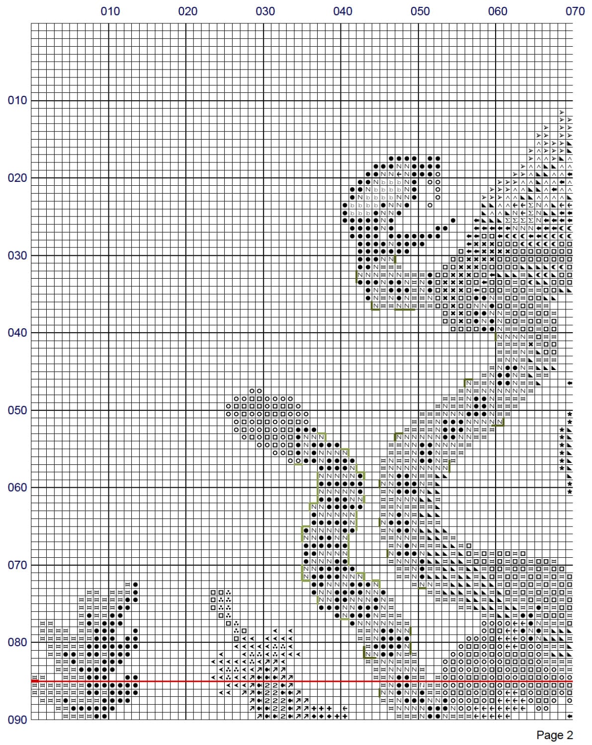 Mexico - Coat of Arms Cross Stitch - Etsy