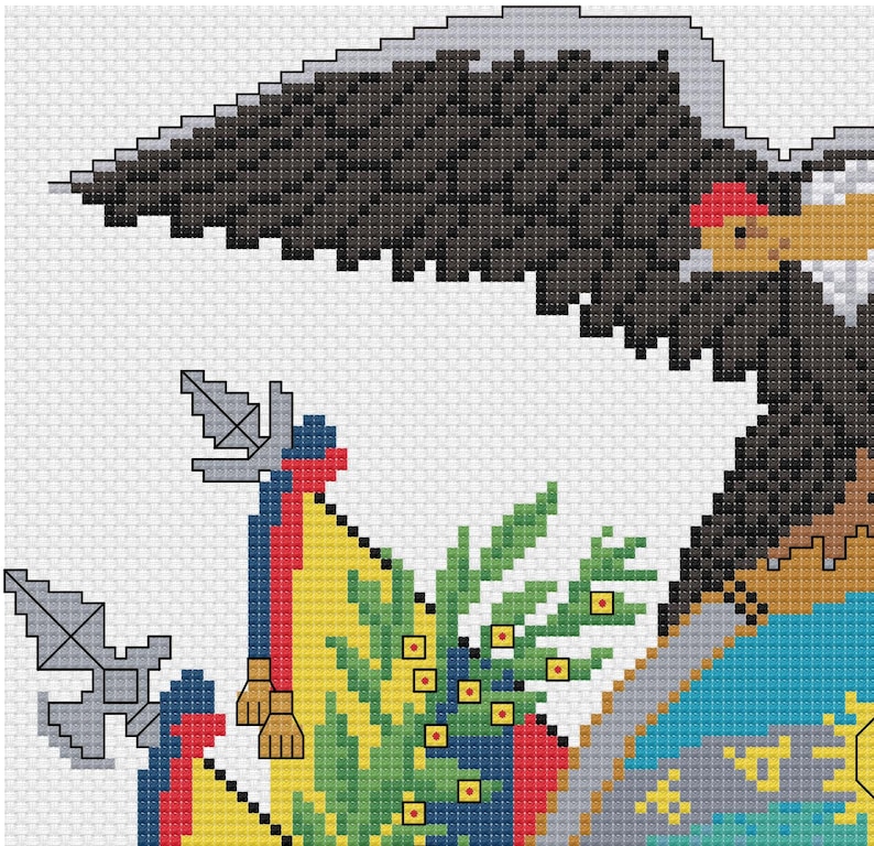 Ecuador Coat of Arms Cross Stitch Pattern - Digital - Etsy