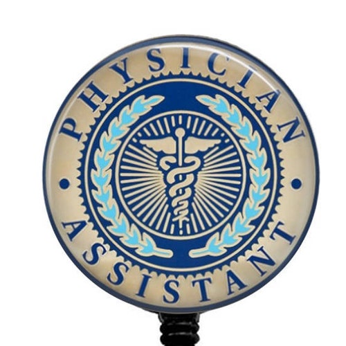 PA Physician Assistant Wood-engraved Badge Reel - Etsy