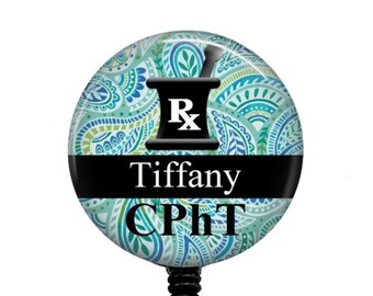 Pharmacy Tech Name Badge - Etsy