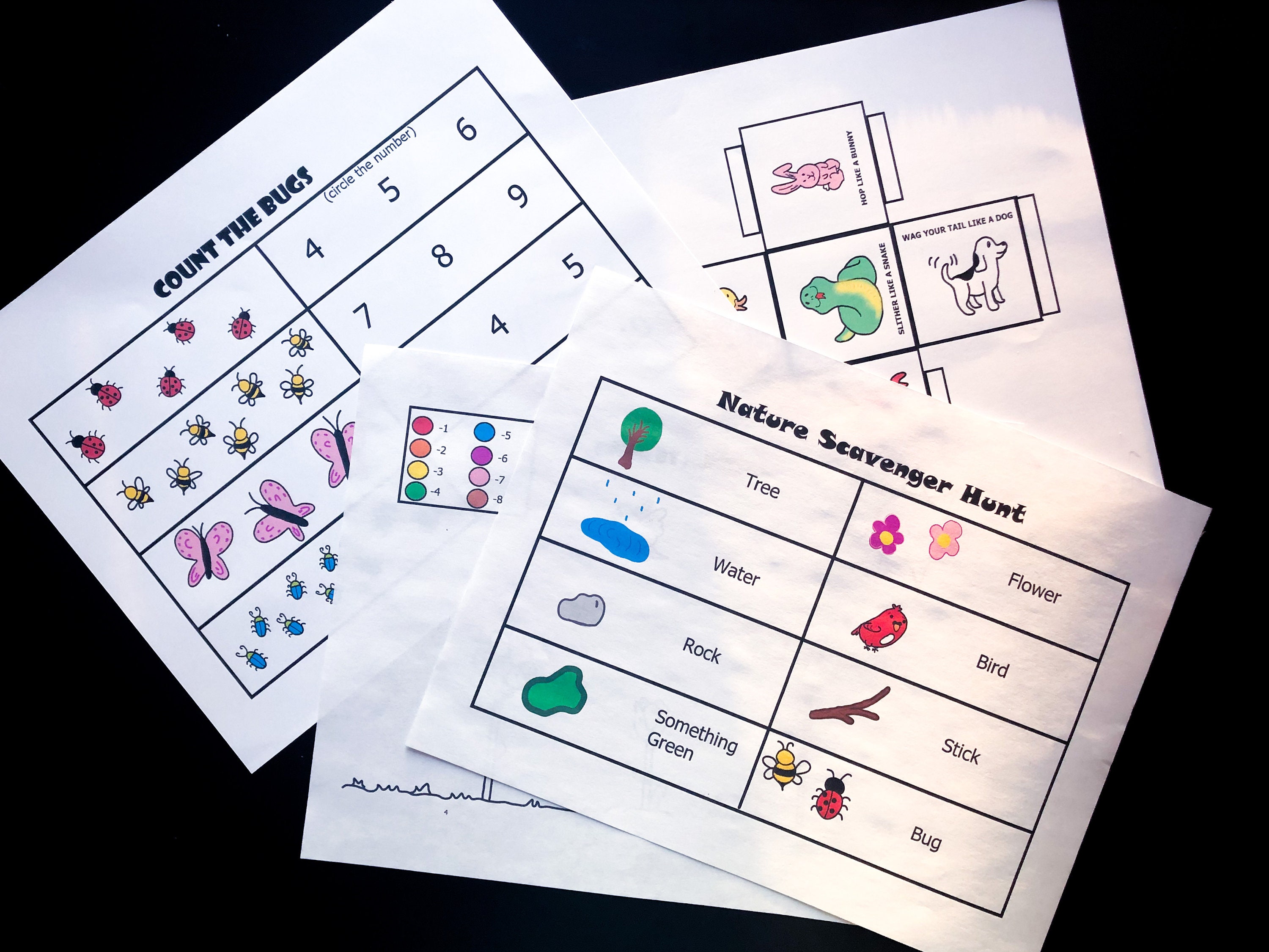 Spring Activity Packet - Etsy