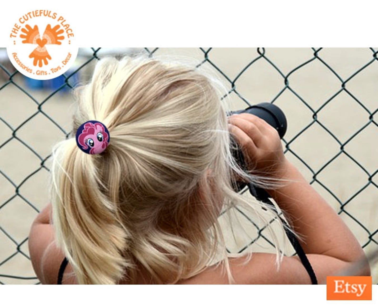 My Little Pony MLP Button Badge Brooch Ponytail Holder | Etsy