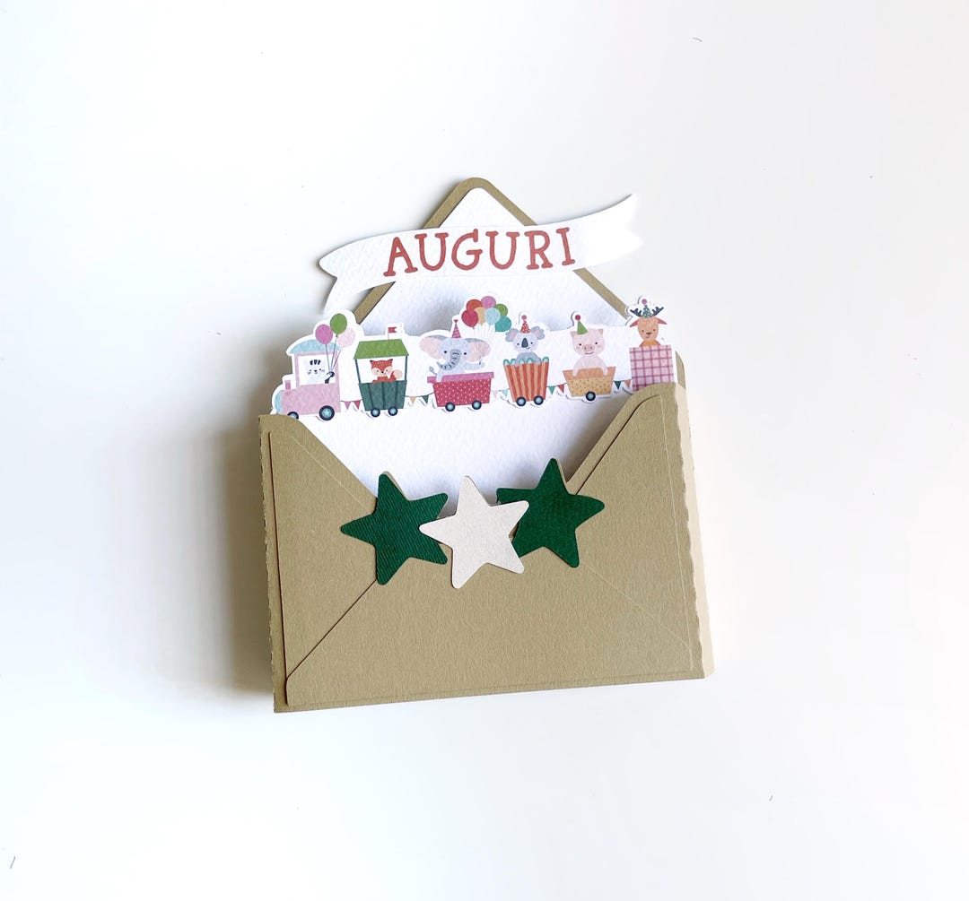 Train Birth Greeting Card - Etsy