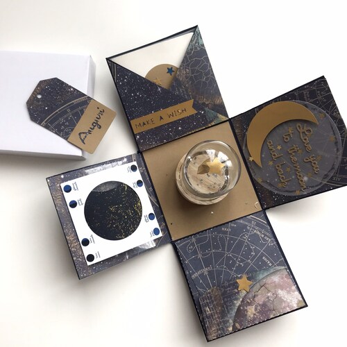 Explosion Box Exploding Box Wizard - Etsy