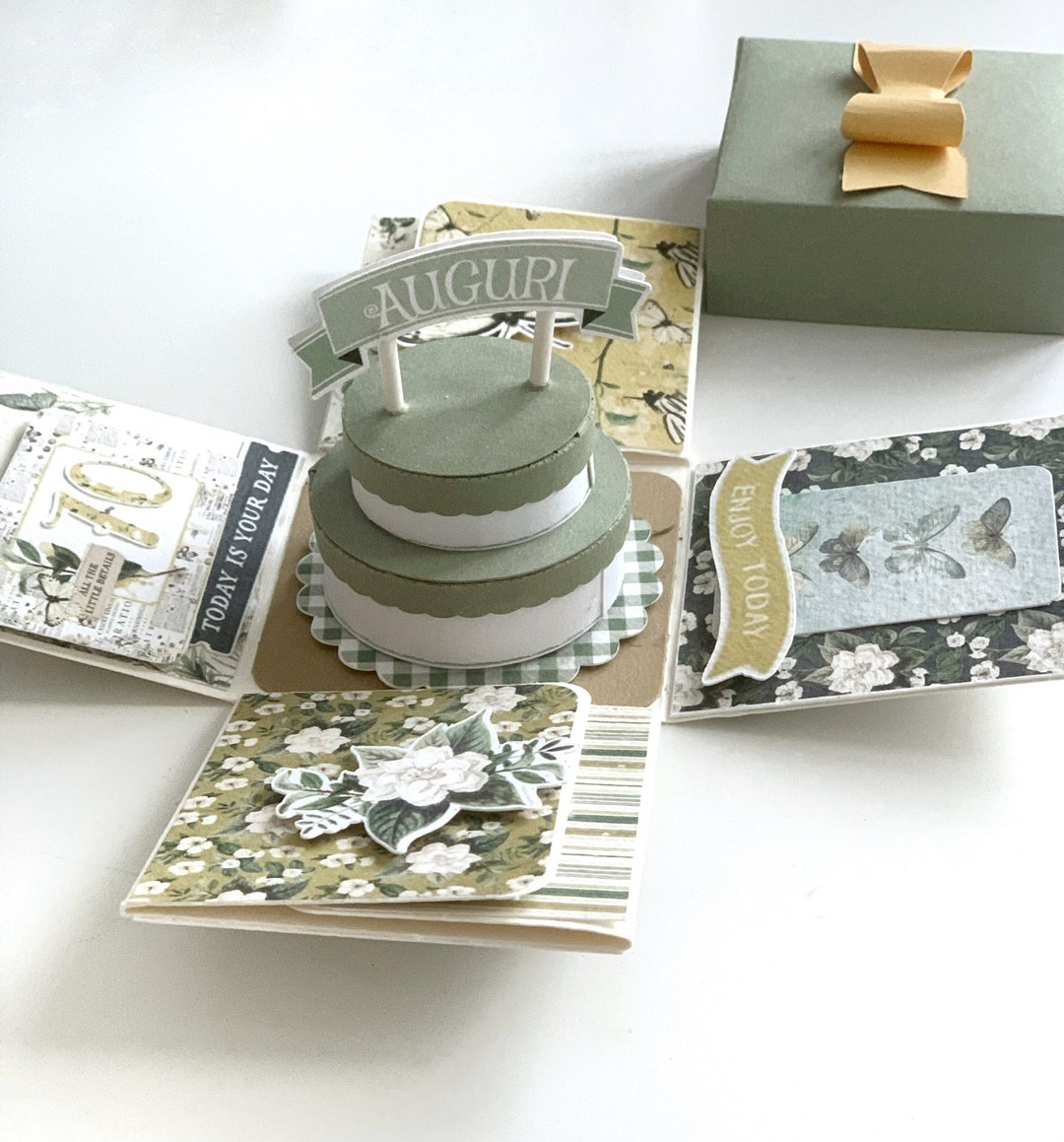 Mini Explosion Box Birthday "apothecary" - Etsy