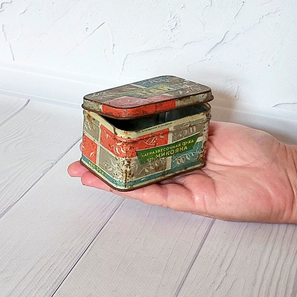 Russian Tin Box - Etsy