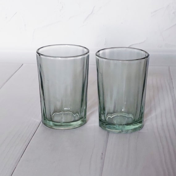 Drinkware Kitchen & Dining Vodka glass glasses set faceted drinking ...