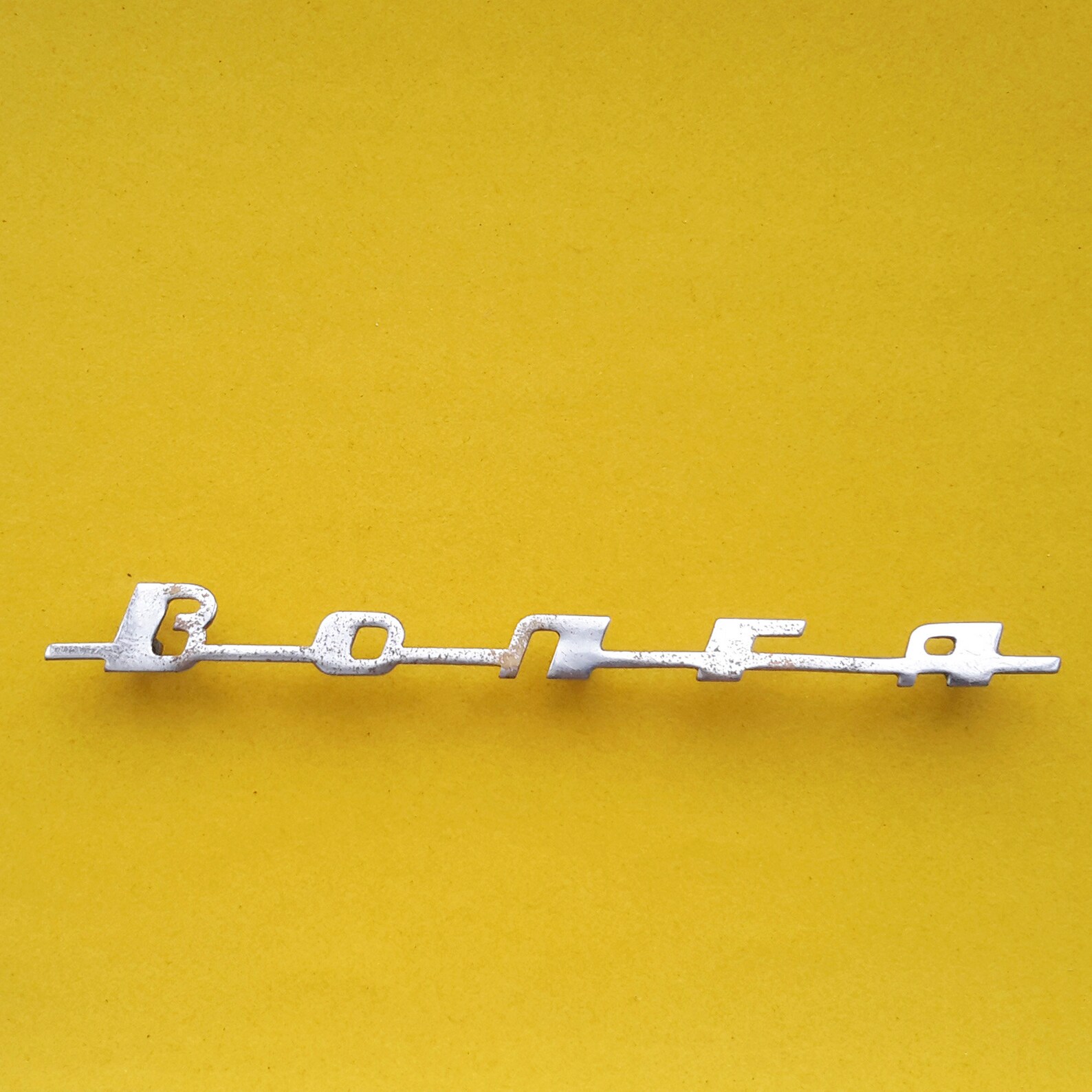 Old Car Emblem Volga GAZ 21 Soviet Car Sign Metal Logo Chrome Plate ...