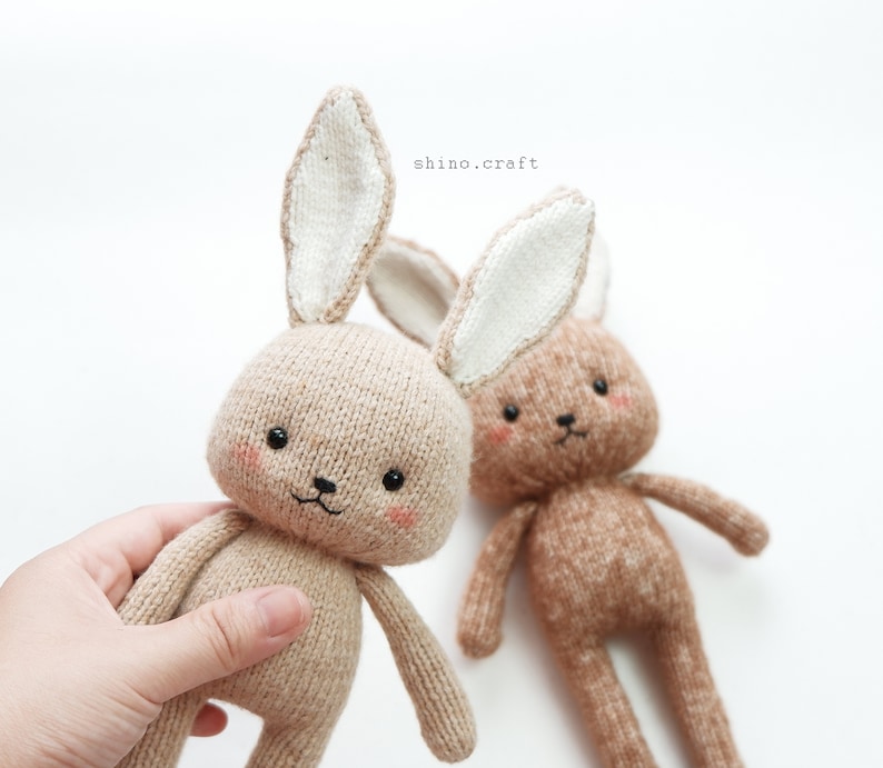Knitting Pattern: Tun - the Rabbit. - Etsy