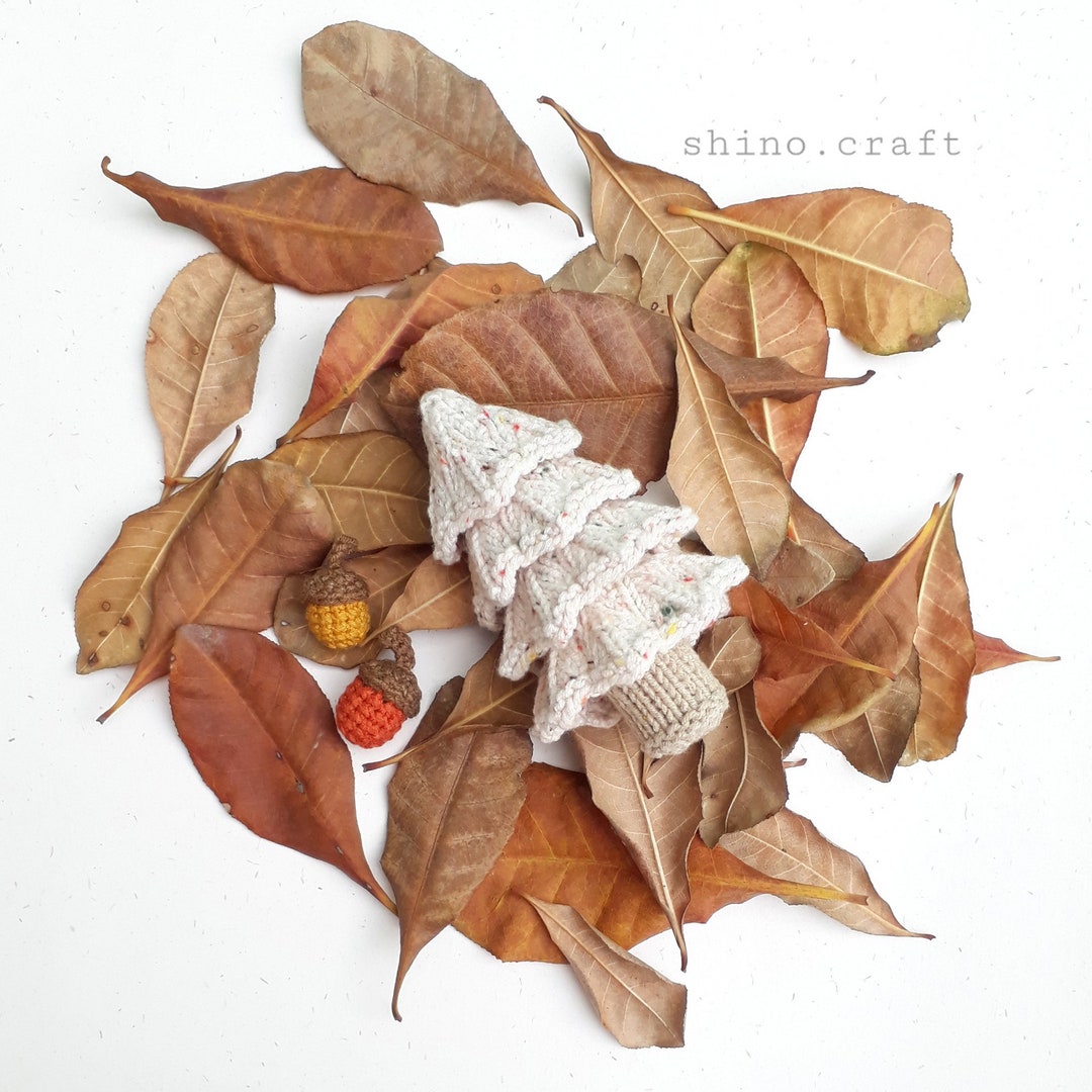 Pdf Knitting Pattern : Pine Tree, Xmas Tree, Instant Download. - Etsy