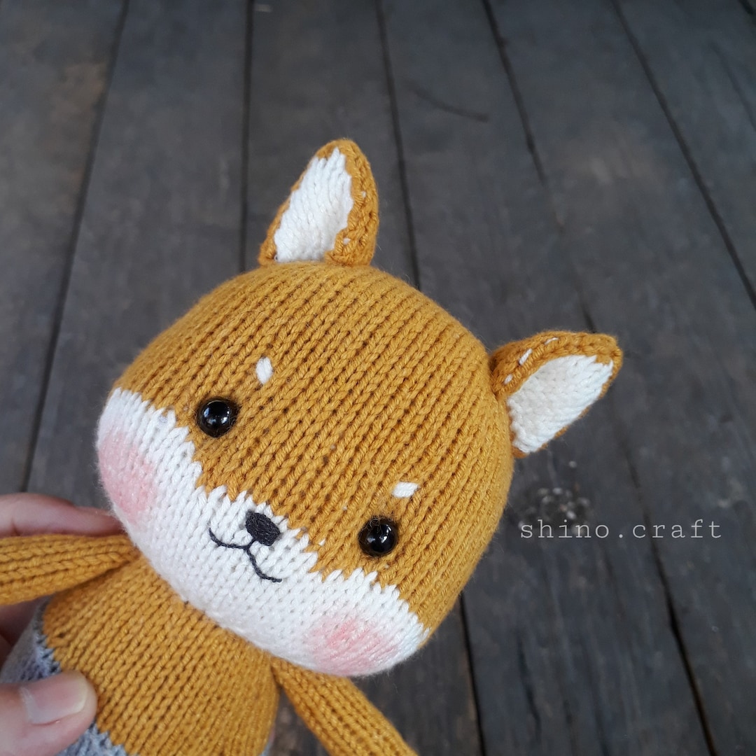 Pdf Knitting Pattern : Haru Shiba Inu, Haru Body, Instant Download. - Etsy