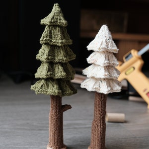 Pdf Knitting Pattern : Pine Tree, Xmas Tree, Instant Download. - Etsy