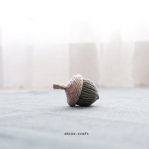 Knitting Pattern: Acorn, Home Decoration, Onarment, Oak Nut. - Etsy
