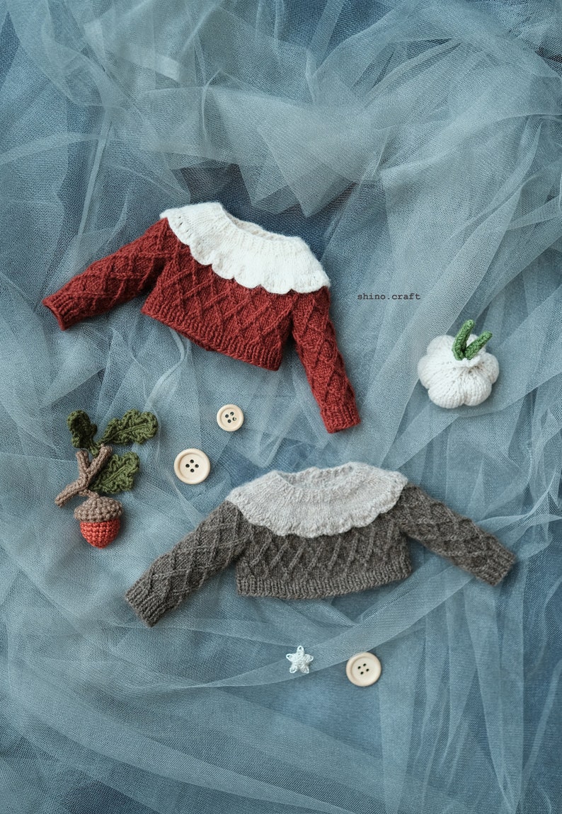 For Paola Reina 32cm - Rhombus Sweater Pattern. - Etsy
