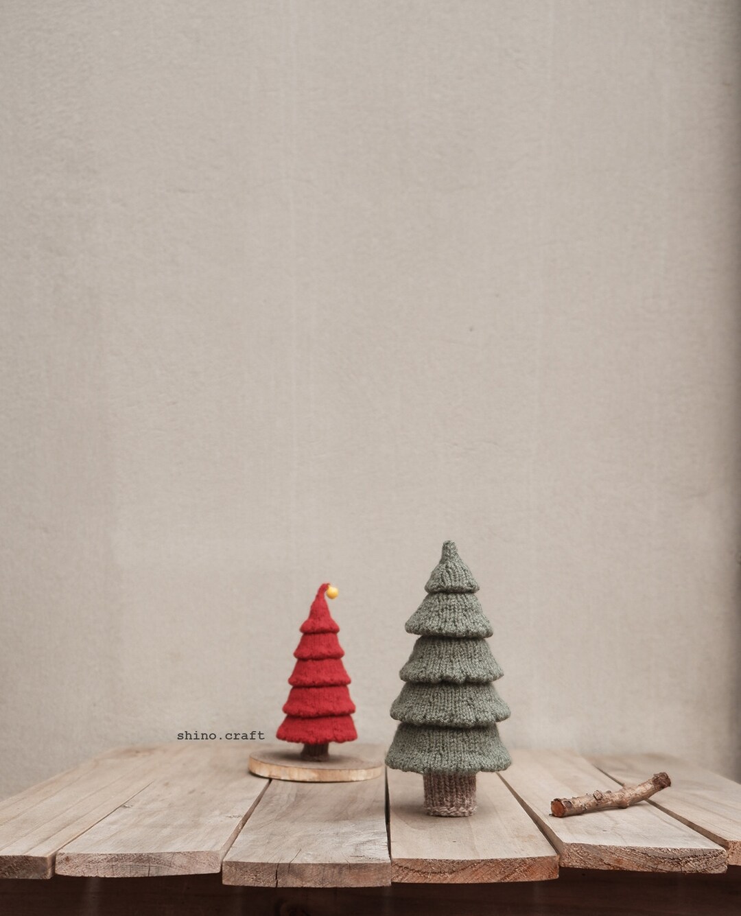 Knitting Pattern: Pine Trees - 2020. - Etsy