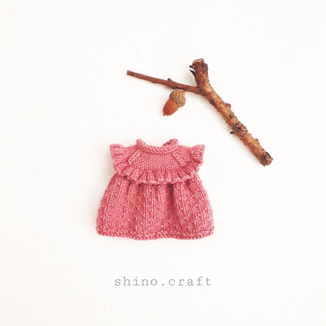 Pdf Knitting Pattern : Rabi Dress, Doll Dress, Instant Download. - Etsy