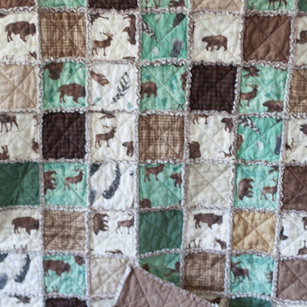 Bear Rag Quilt - Etsy