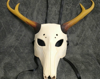 Deer skull mask | Etsy