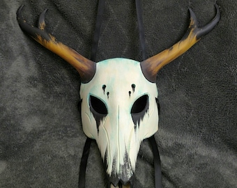 Deer skull mask | Etsy
