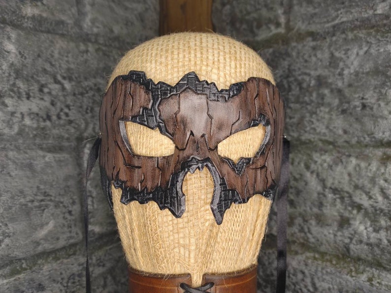 Broken Skull Mask multiple Options - Etsy