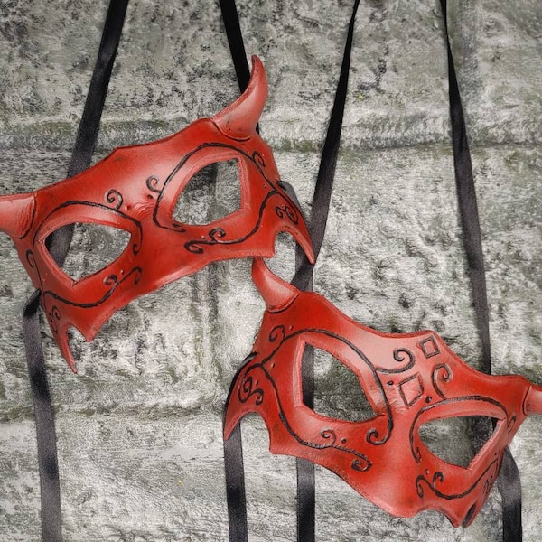 Devil Mask - Etsy