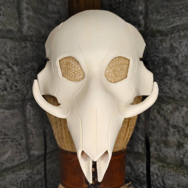 Leather Skull Mask - Etsy
