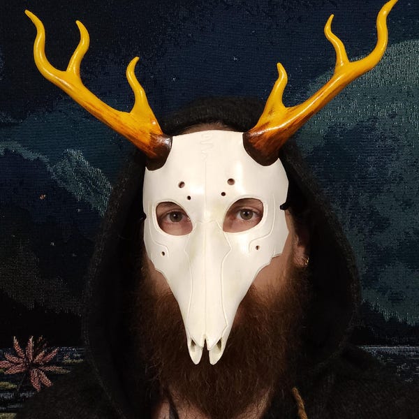 Deer Skull Mask - Etsy