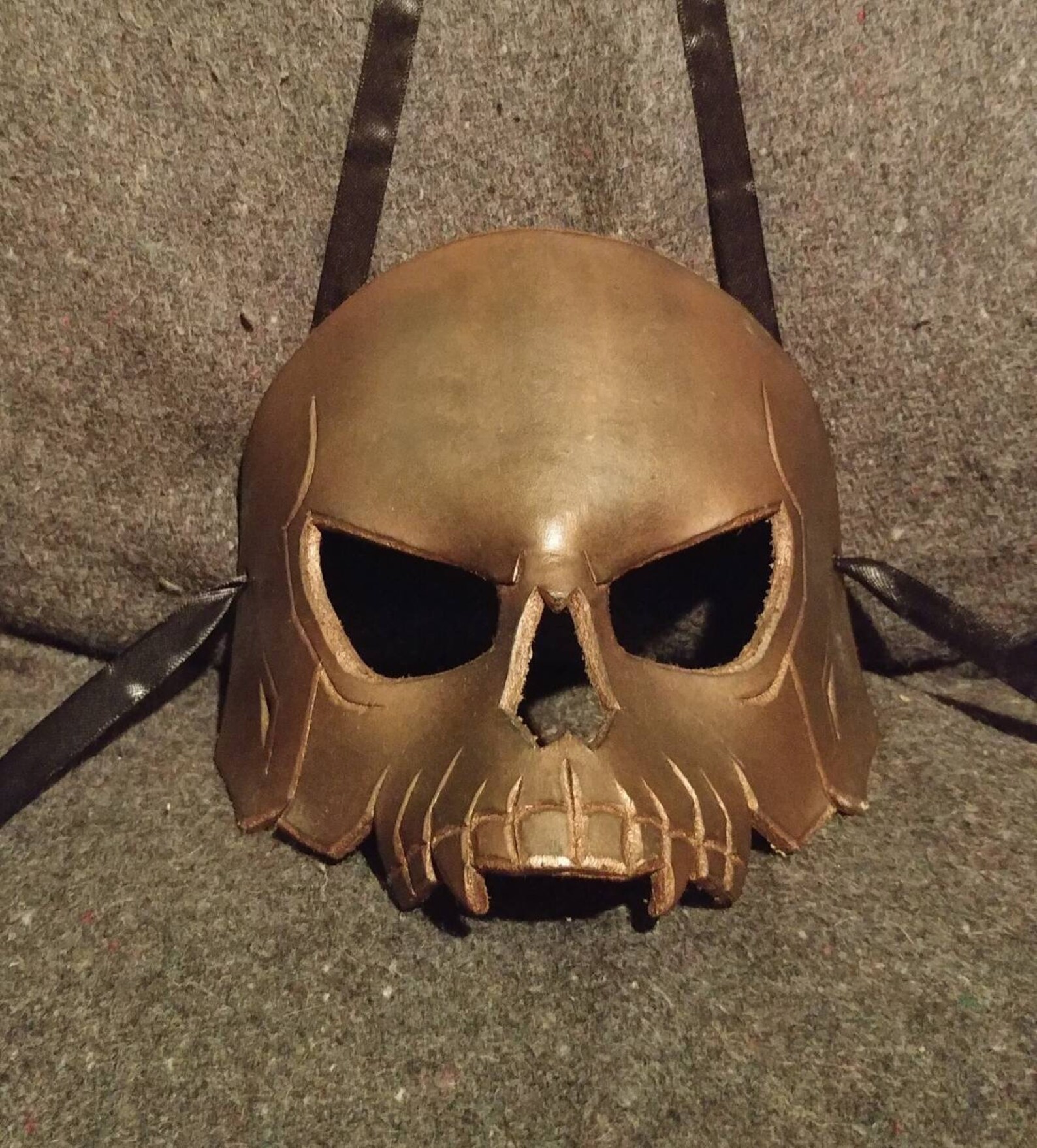 Antique Skull Mask - Etsy