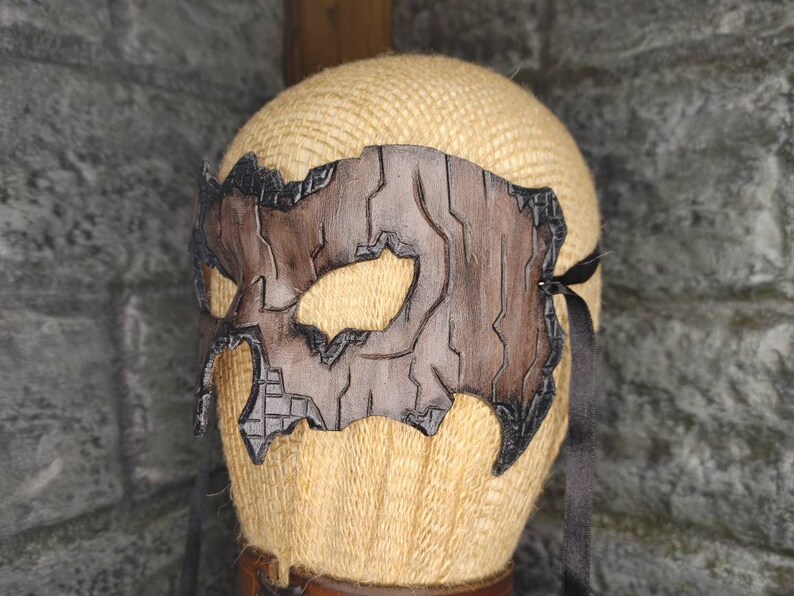 Broken Skull Mask multiple Options - Etsy