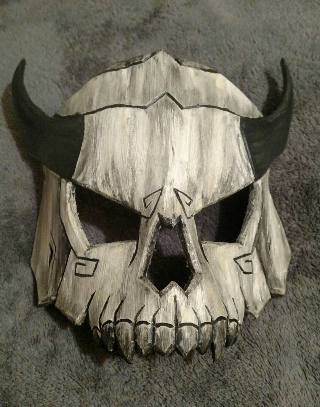 Demon Skull Mask - Etsy