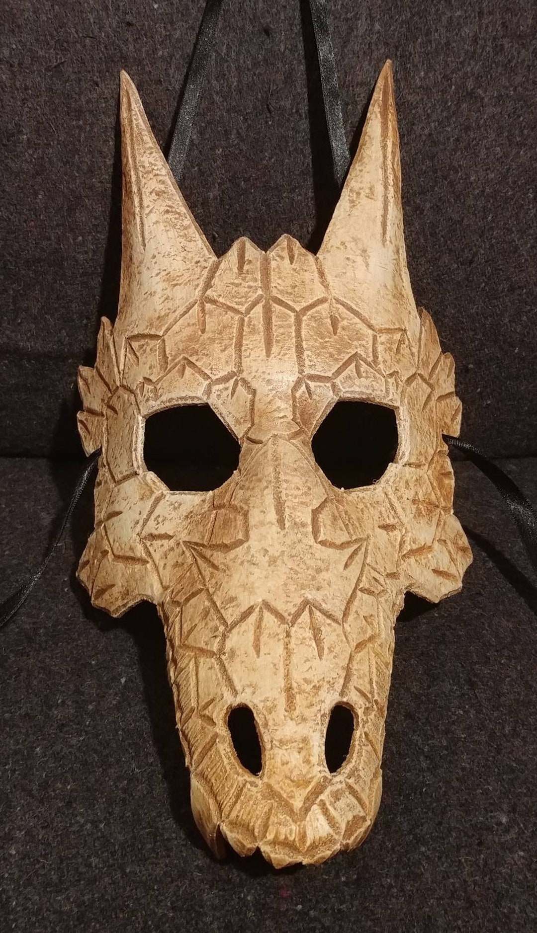 Dragon Skull Mask V. II multiple Options - Etsy