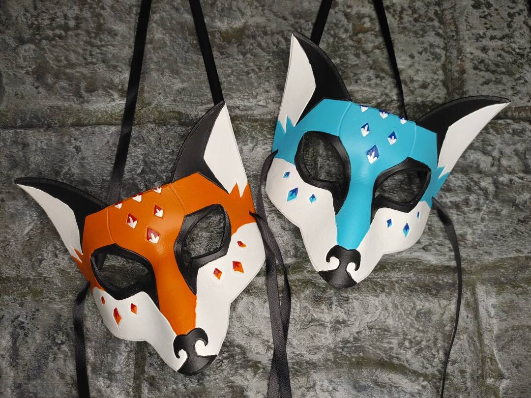 Fox Mask multiple Options - Etsy