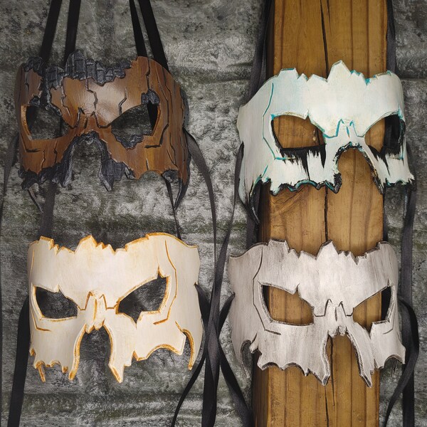 Half Skull Mask - Etsy