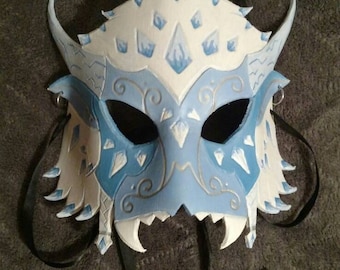 Ice Masquerade Mask - Etsy
