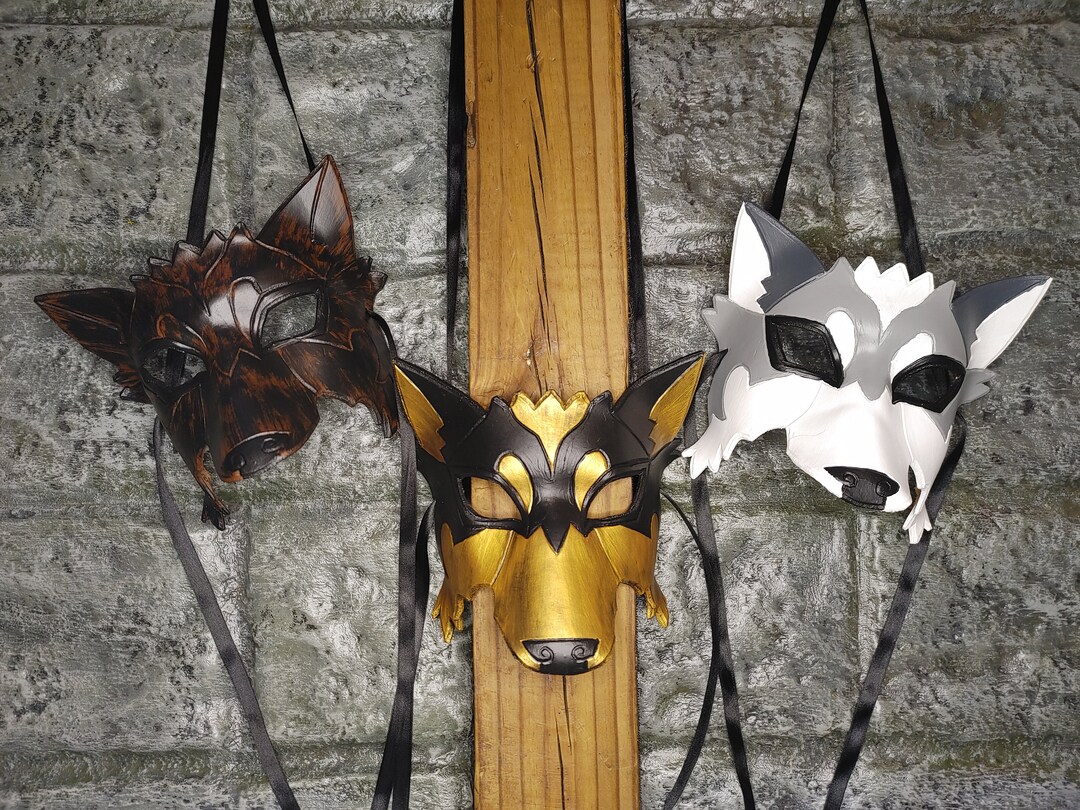 Wolf Mask multiple Options - Etsy