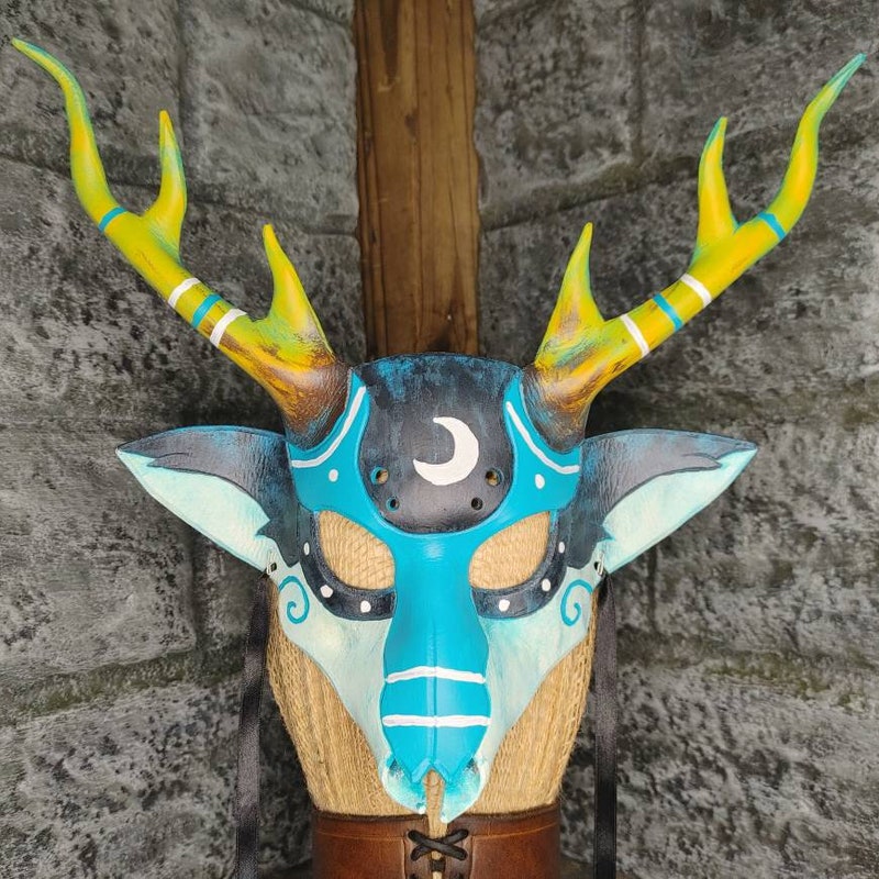 Moon Mask - Etsy
