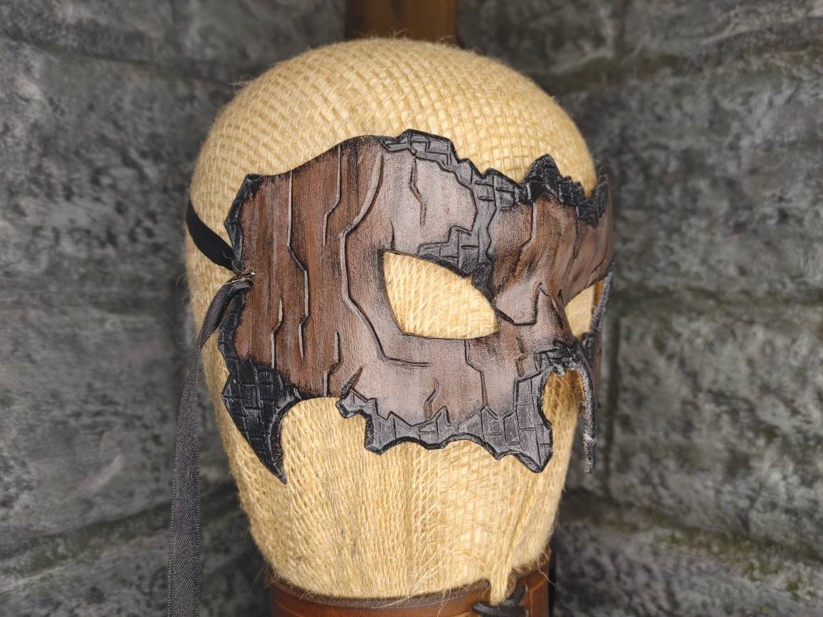 Broken Skull Mask multiple Options - Etsy