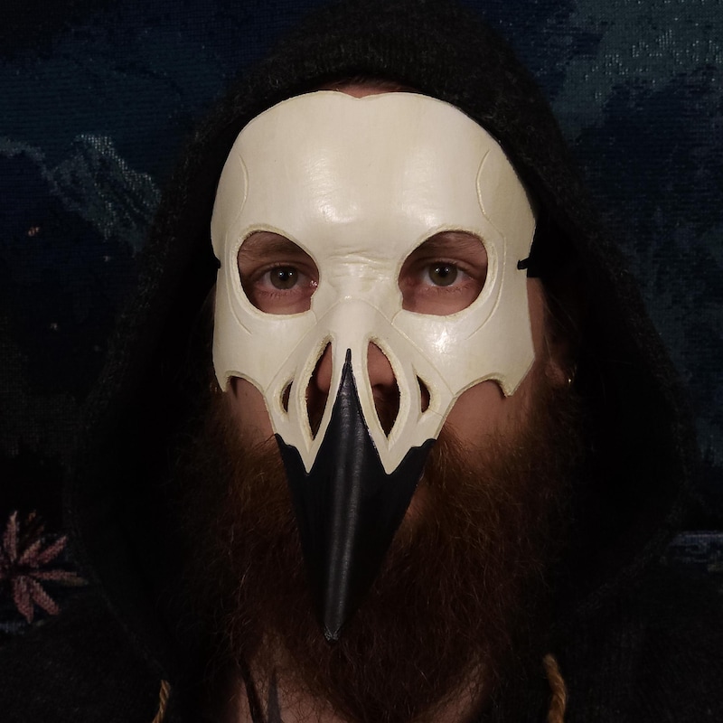 Crow Mask - Etsy