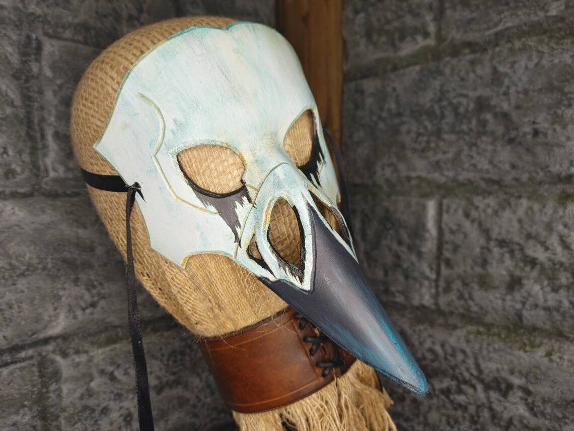 Crow Skull Mask multiple Options - Etsy