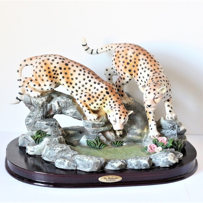 Cheetah Figurines - Etsy