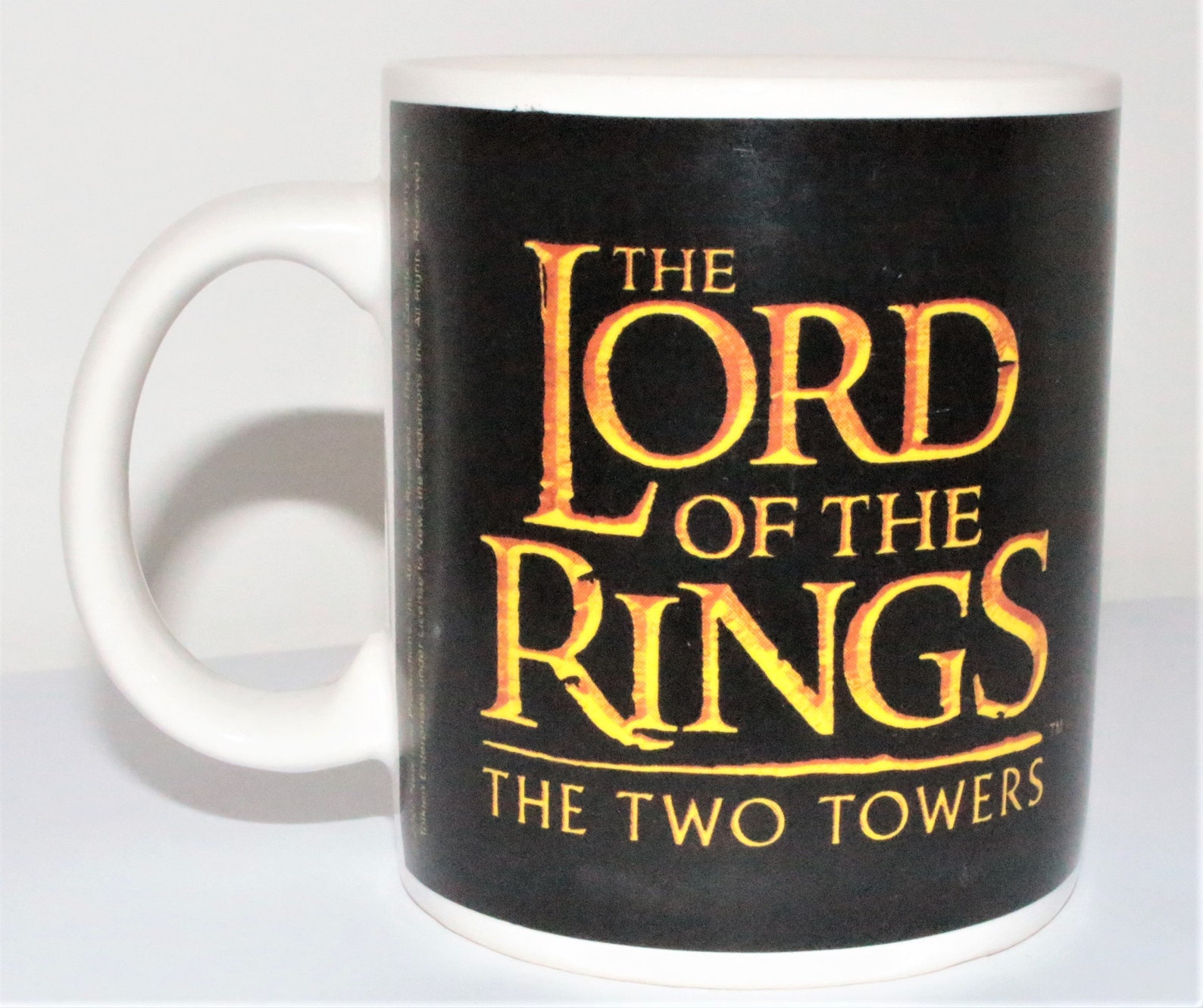 Rare LOTR the Two Towers Drinking Mug Cup the Lord of the - Etsy UK