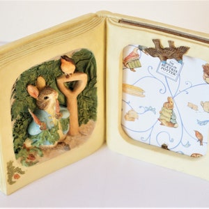 Beatrix Potter Photo Frame the Tale of Peter Rabbit - Rare Border Fine ...